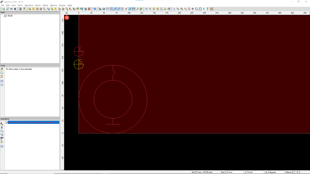 Using wire cut module - Problems and questions - Sheetcam