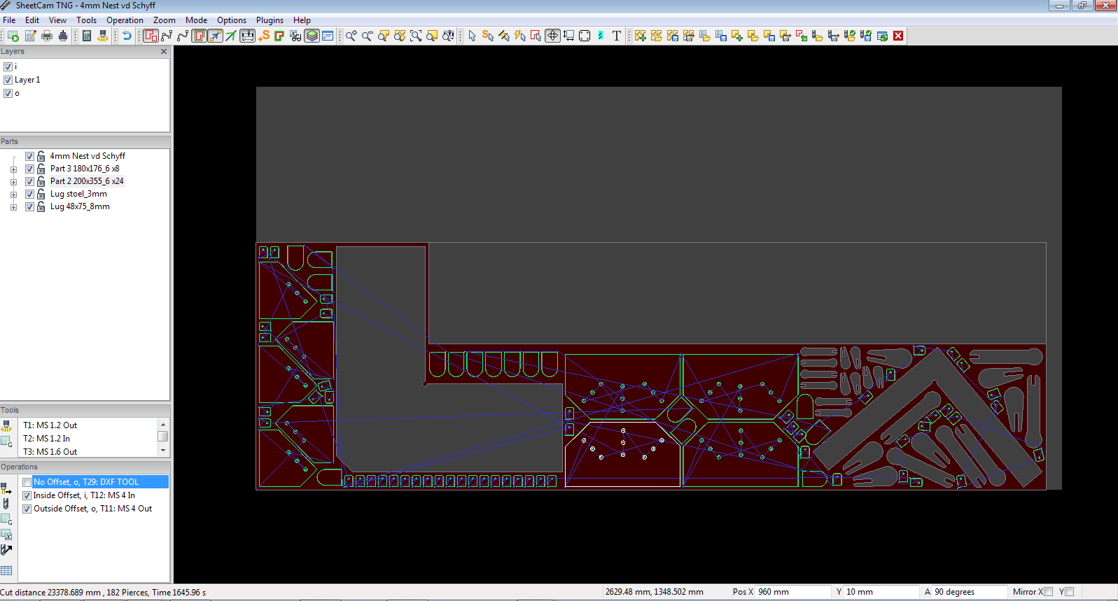 Export Complete Nesting As Dxf Problems And Questions Sheetcam